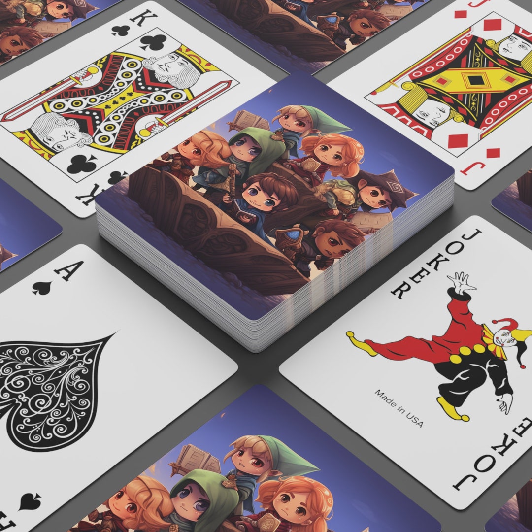 Poker Cards, Dnd, Cards, Games, Chibi, Dnd Accesories, Dungeons and ...