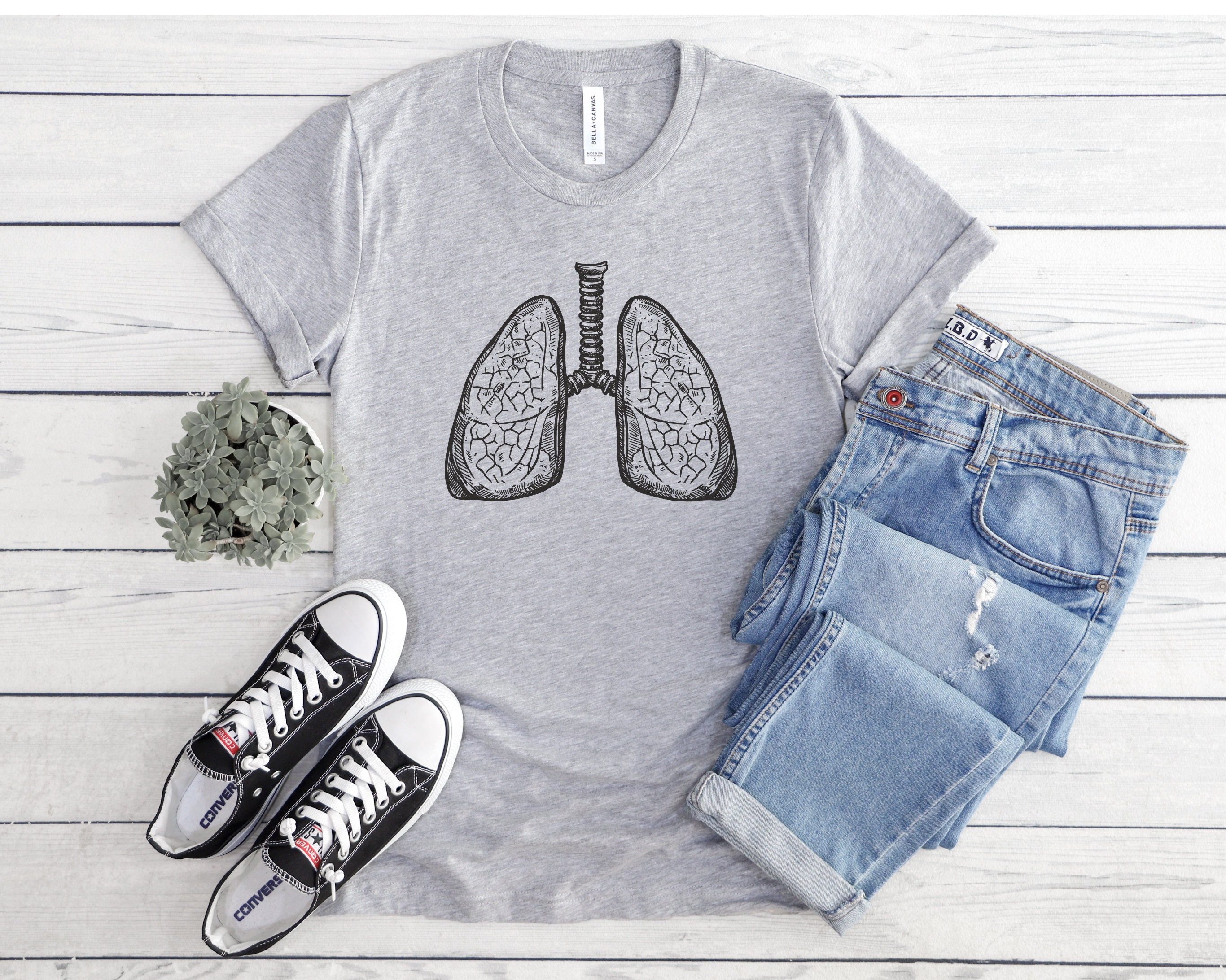 Human Lungs 1 I Anatomy T-shirt, Pulmonologist T-shirt, Medical T-shirt ...