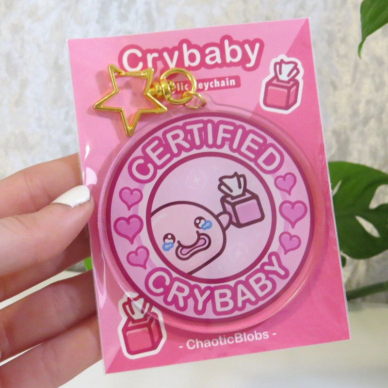 Crybaby Keychain - Etsy