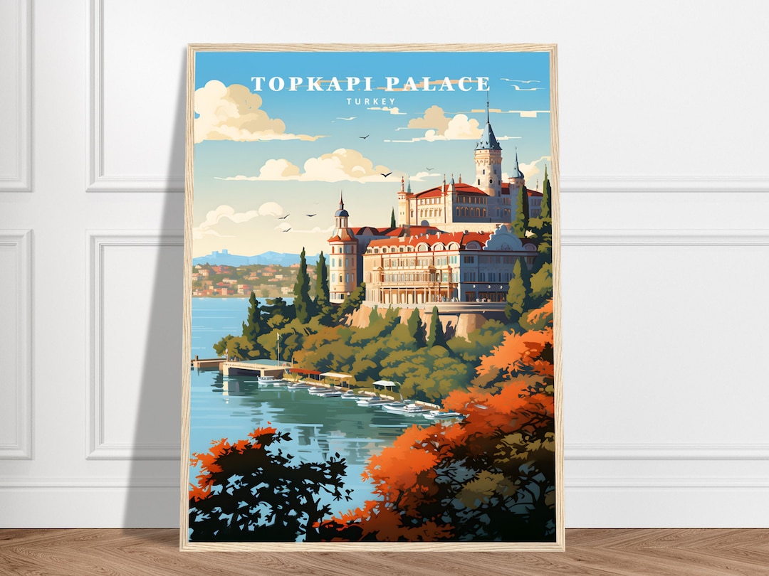 Topkapi Palace Travel Print Turkey Travel Print Collection Bosphorus ...
