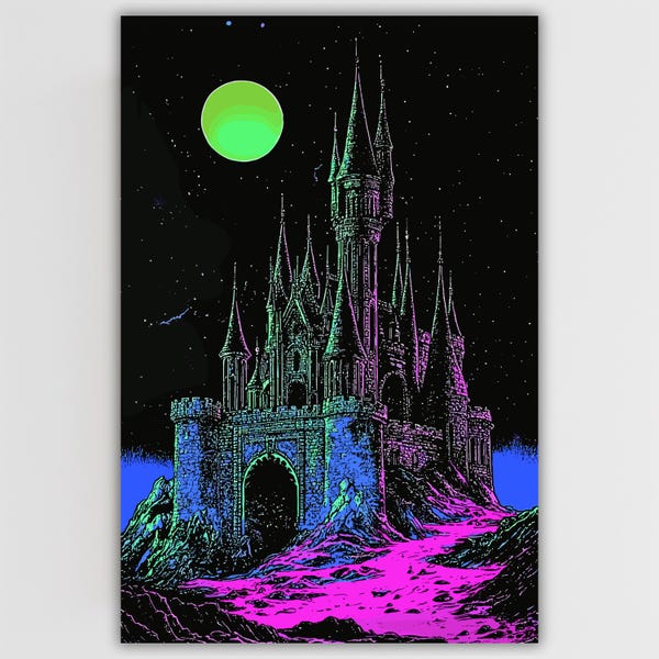 Blacklight Poster - Etsy