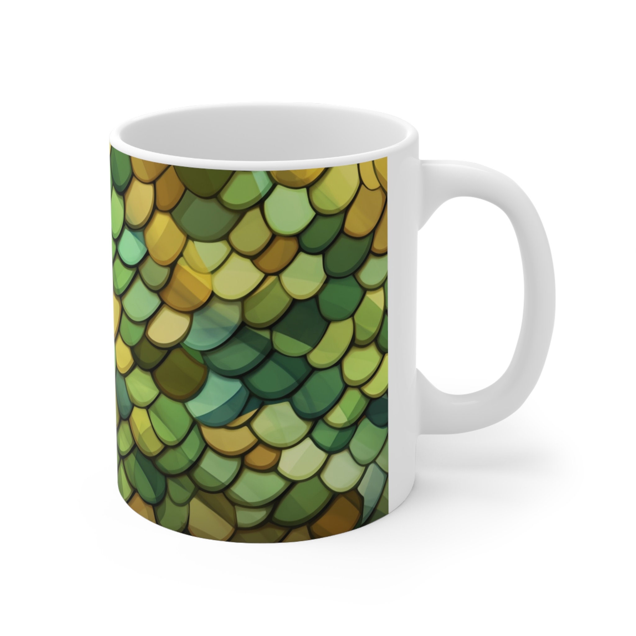 Snakeskin Coffee Mug, Snake Scale Pattern, Coffee Mug, Tea Mug, Coffee ...