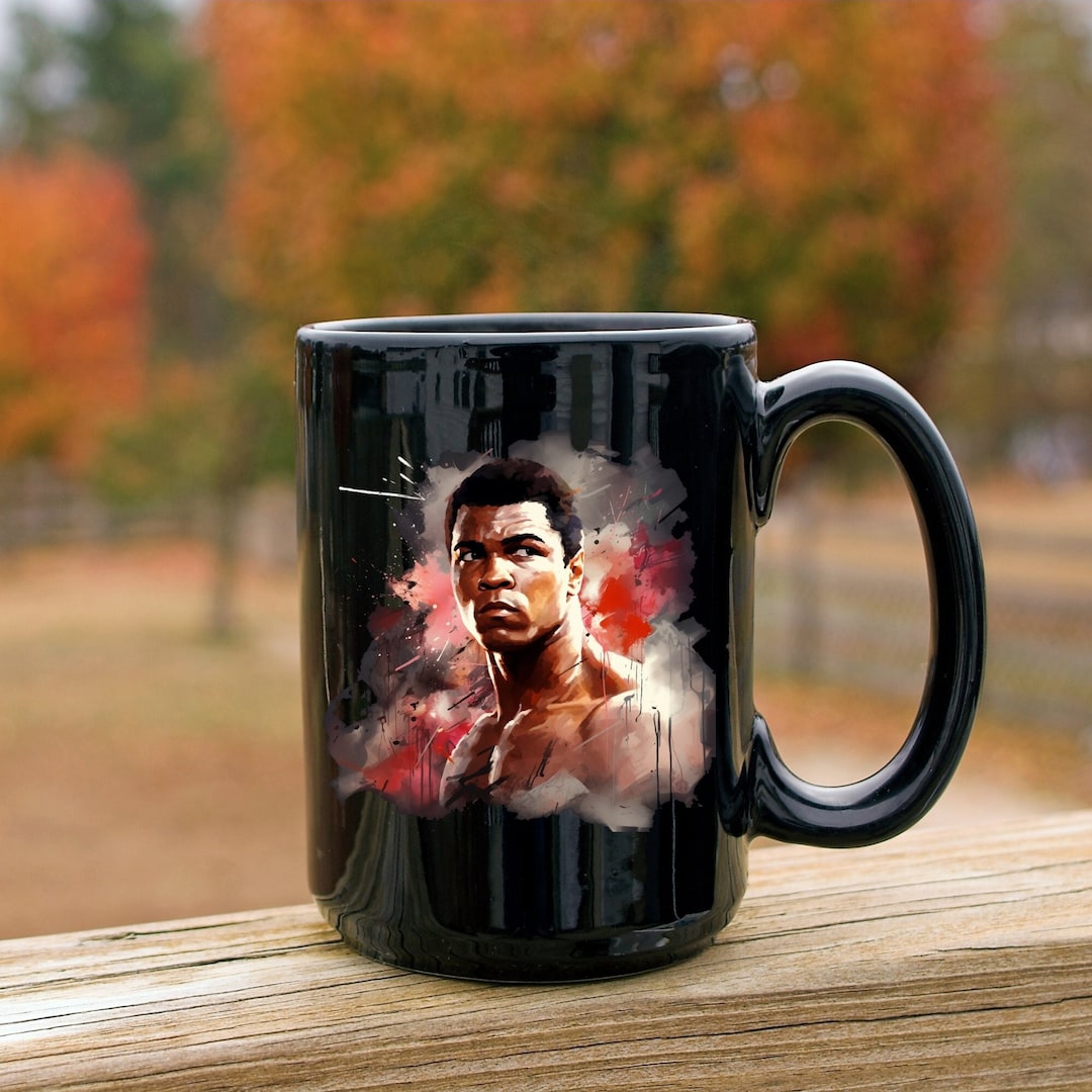 Muhammad Ali Coffee Mug, Greatest of All Time Coffee Mug, Motivational ...