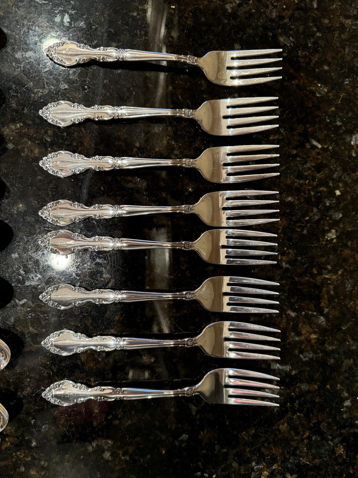 Oneida Heirloom Sterling Silver Flatware Grandeur, 8 Settings, 32 ...