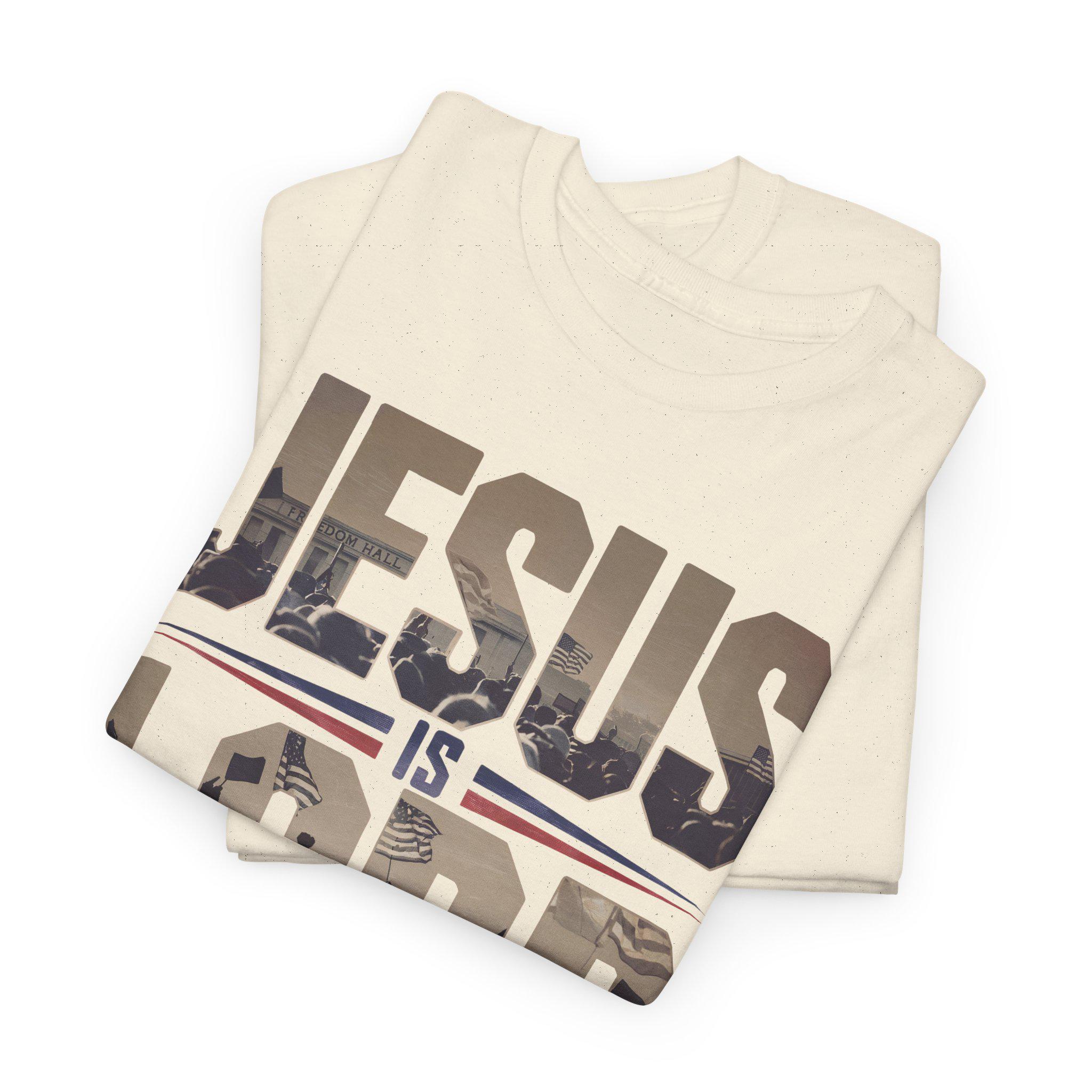 Christian JESUS IS LORD Unisex Heavy Cotton Tee, Faith Patriotic ...