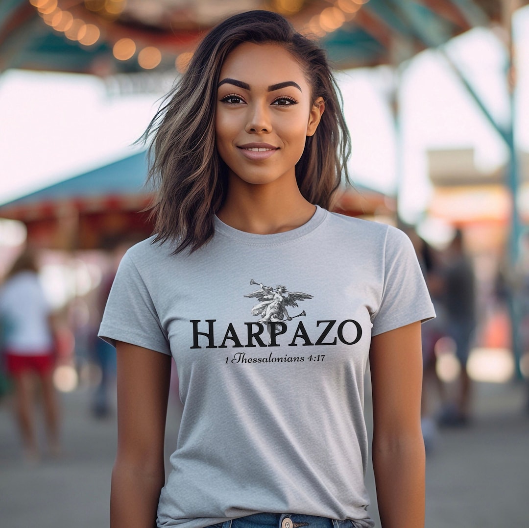 Faith Based T-shirt Rapture Tshirt Harpazo Top Bible Verse Shirt Trendy ...