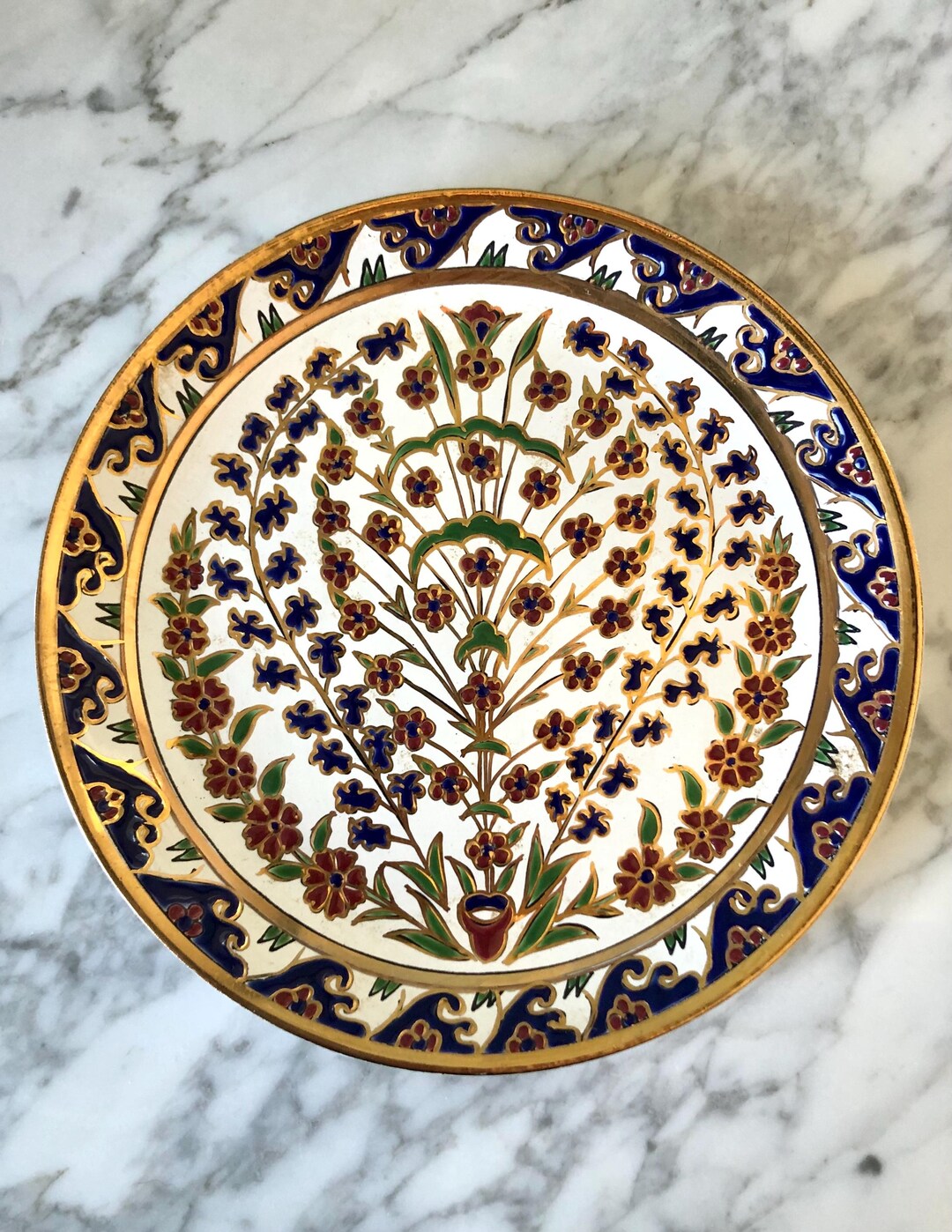 Vintage Nassos Rodos Greek Plate - Etsy