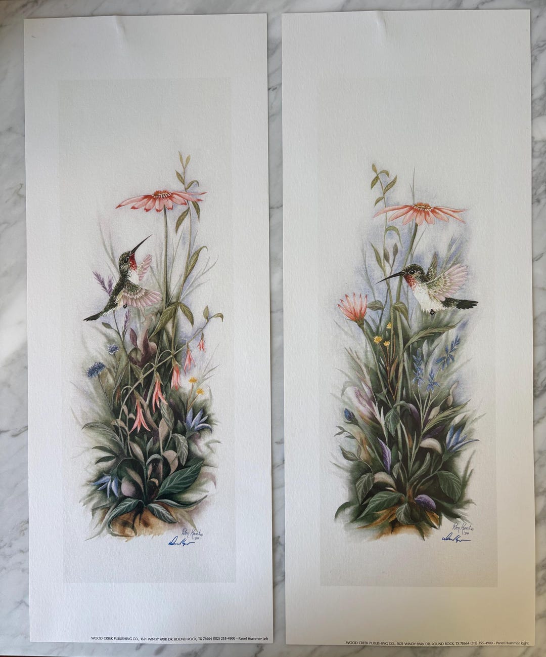 Don Kent - Humming Birds Prints - Signed by Artist - Etsy