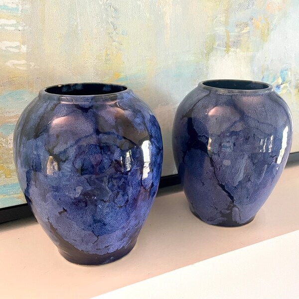 Blue Glazed Pottery - Etsy