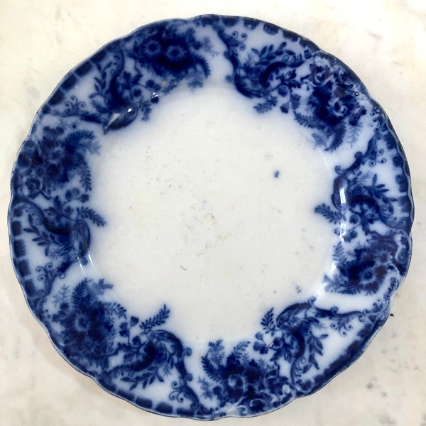 Antique Blue Plates - Etsy