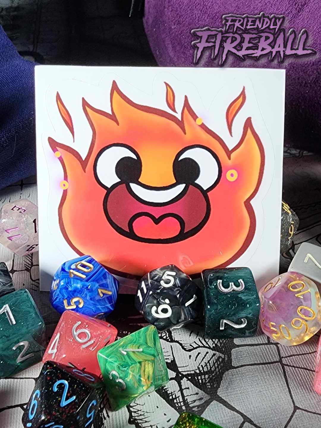 Happy Fireball Stickers Vinyl & Waterproof for Your Laptop - Etsy