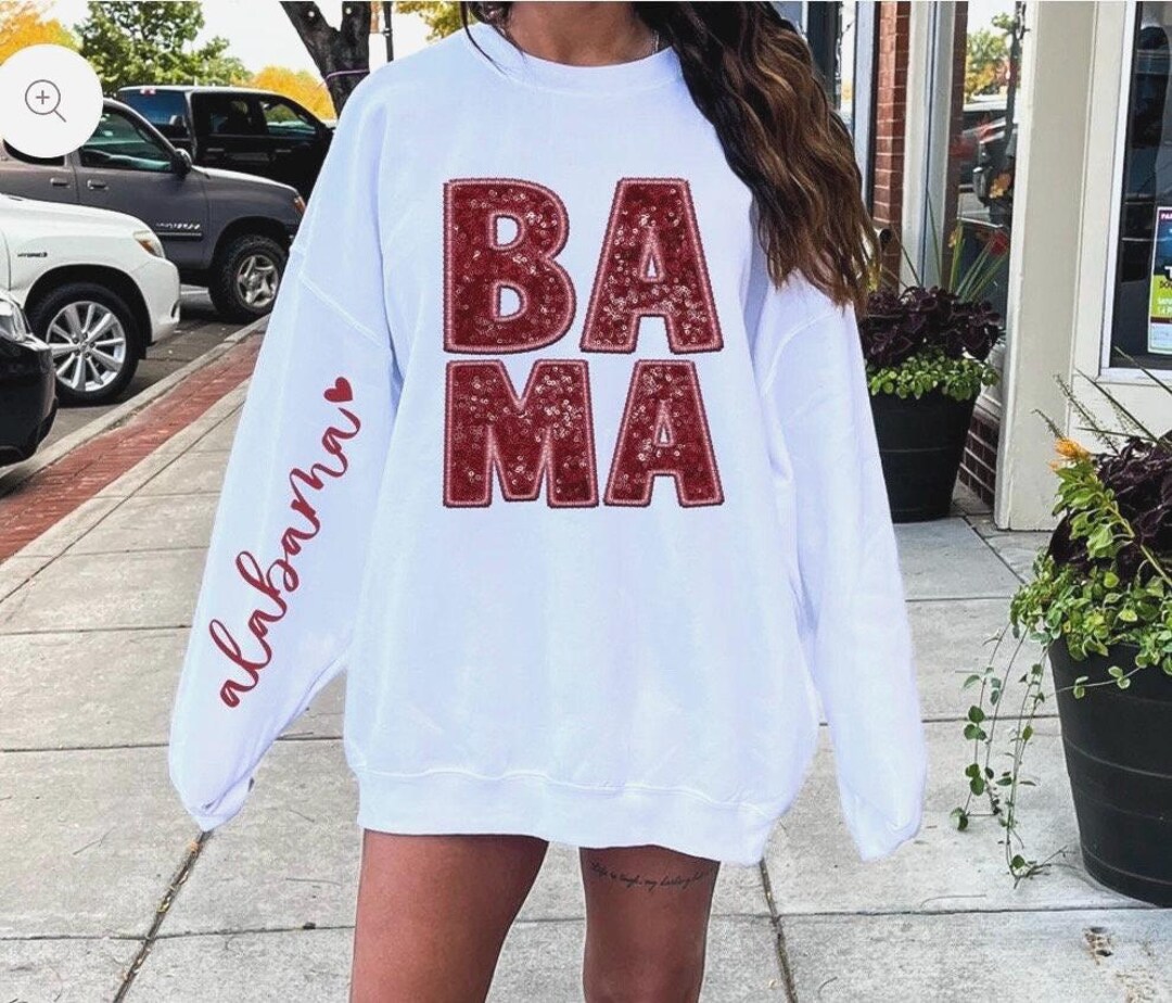 Game Day Alabama Sweatshirt! ((this is a Print Not Real Sequence and ...