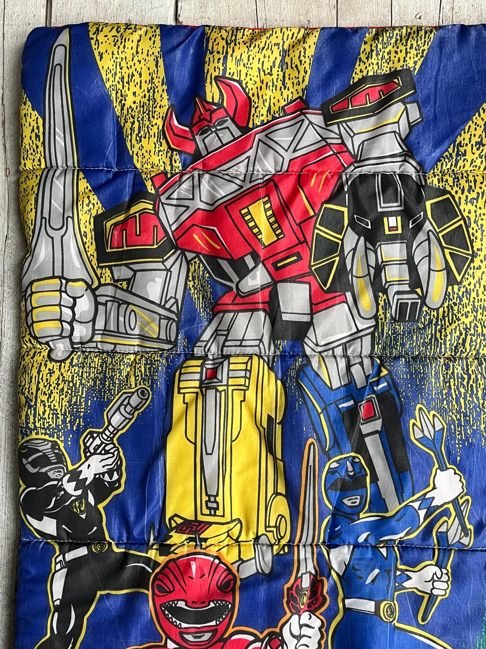 1994 Power Rangers Sleeping Bag - Etsy