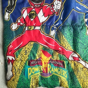 1994 Power Rangers Sleeping Bag - Etsy