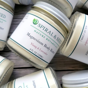 Magnesium Body Butter - Etsy