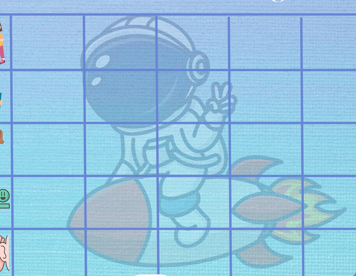 Space Themed Chore Chart for Child - Etsy