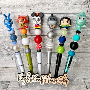 Doorable Pens Character Pens Beaded Pens Pens Gifts - Etsy