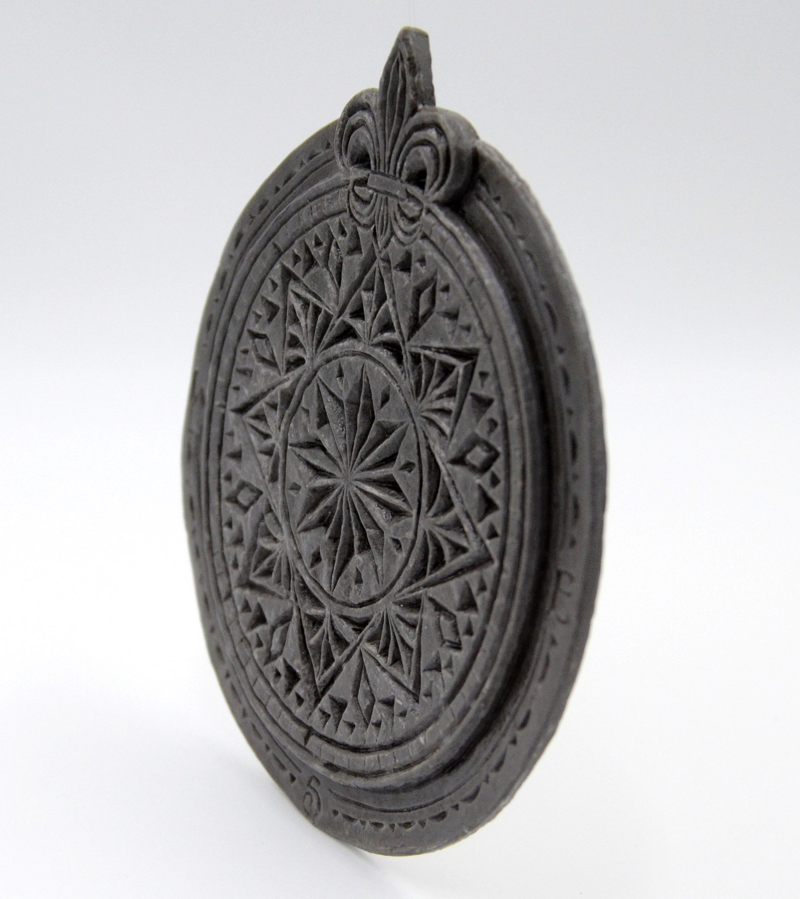 Compass Rose Ceramic Sculpture 6" X 7.5" X 3/8" - Etsy