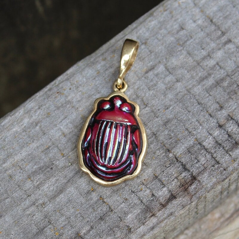 Vintage Scarab - Etsy
