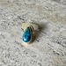Vintage 14K Turquoise Al Nez Navajo Ring - Etsy