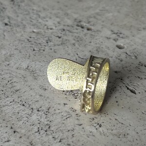 Vintage 14K Turquoise Al Nez Navajo Ring - Etsy