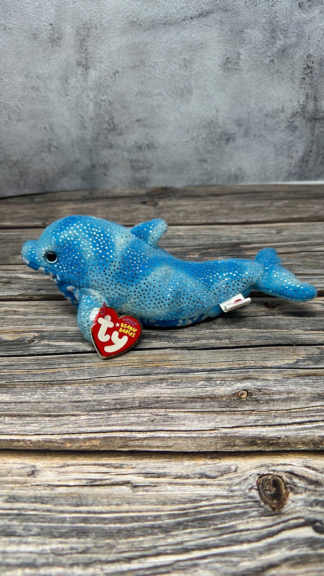 Ty Beanie Babies Docks the Dolphin With Tag - Etsy