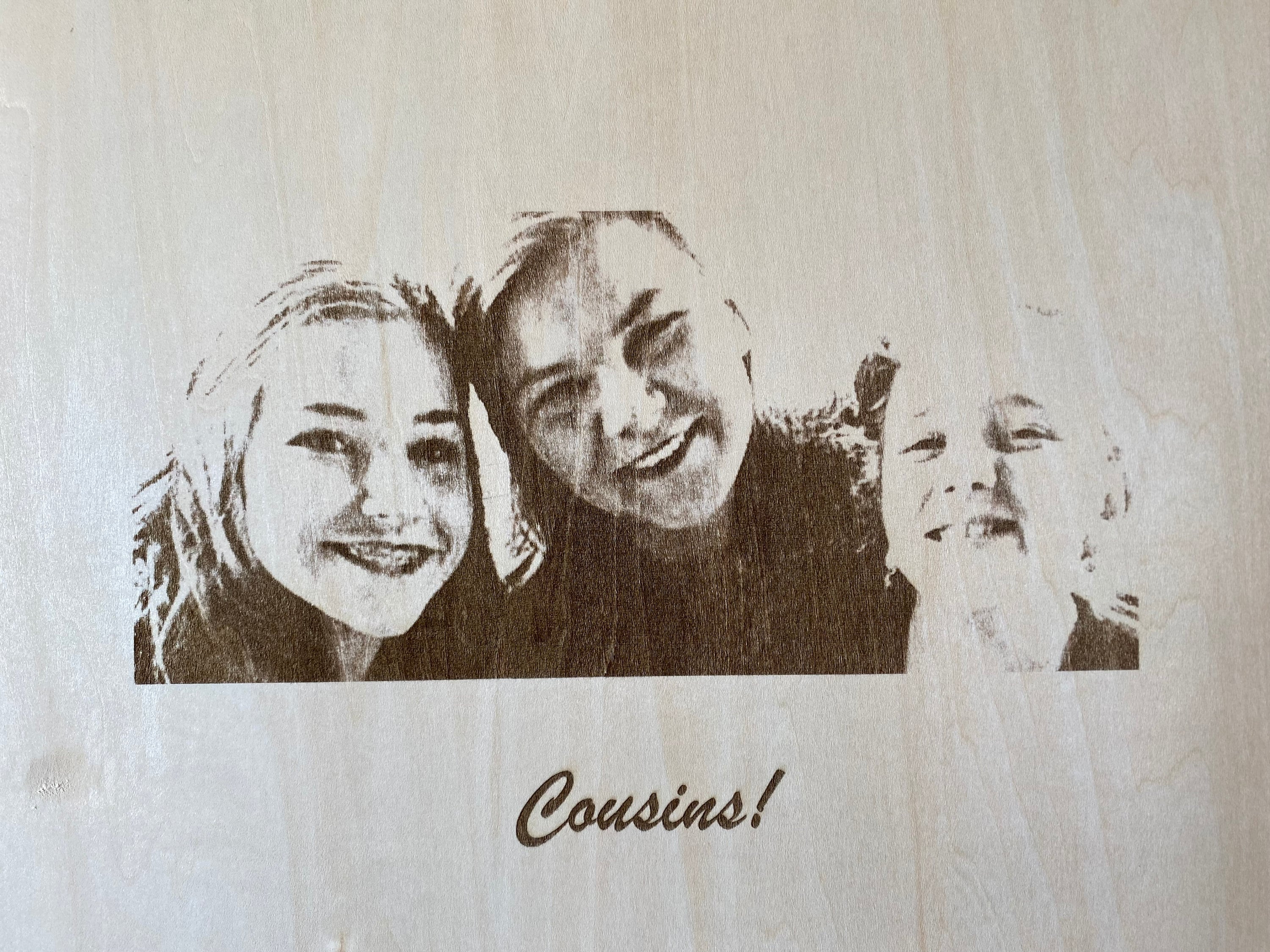 Engravingsbygreene, Wood Engraving From Photos, Laser Burned Engraving ...