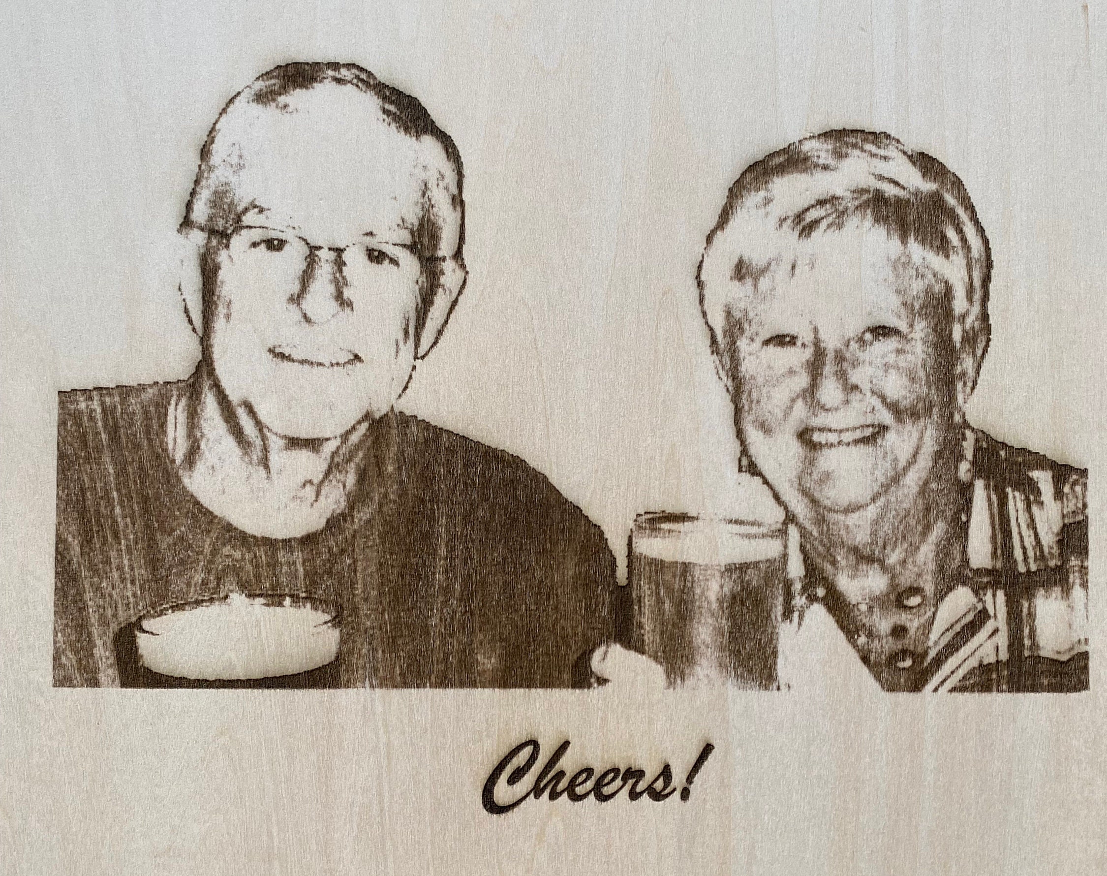 Engravingsbygreene, Wood Engraving From Photos, Laser Burned Engraving ...