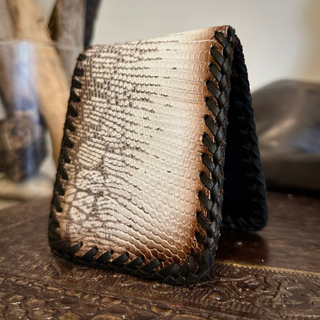 Rusty Lizard Dragon Men's Wallet - Etsy