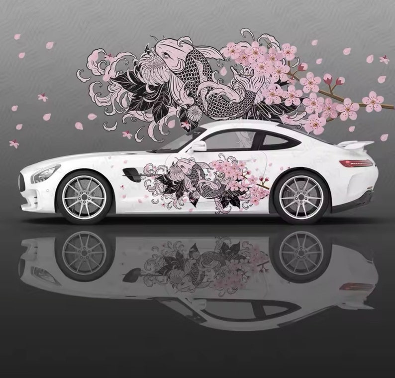 JDM Samurai Sakura Car Side Decals for Universal Fit. Decals for Honda ...