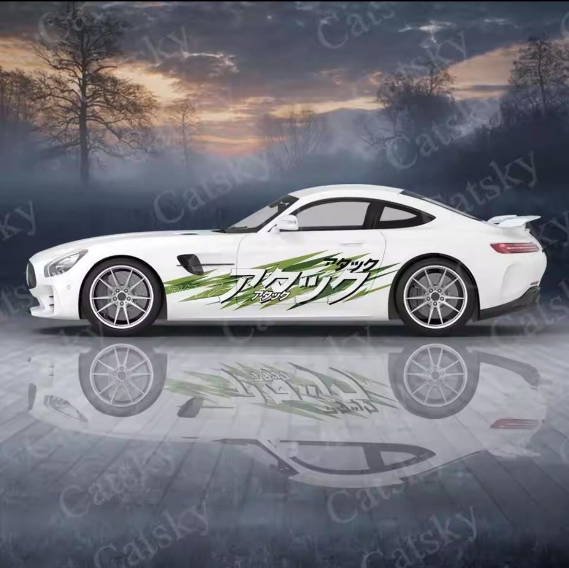 JDM Samurai Sakura Car Side Decals for Universal Fit. Decals for Honda ...