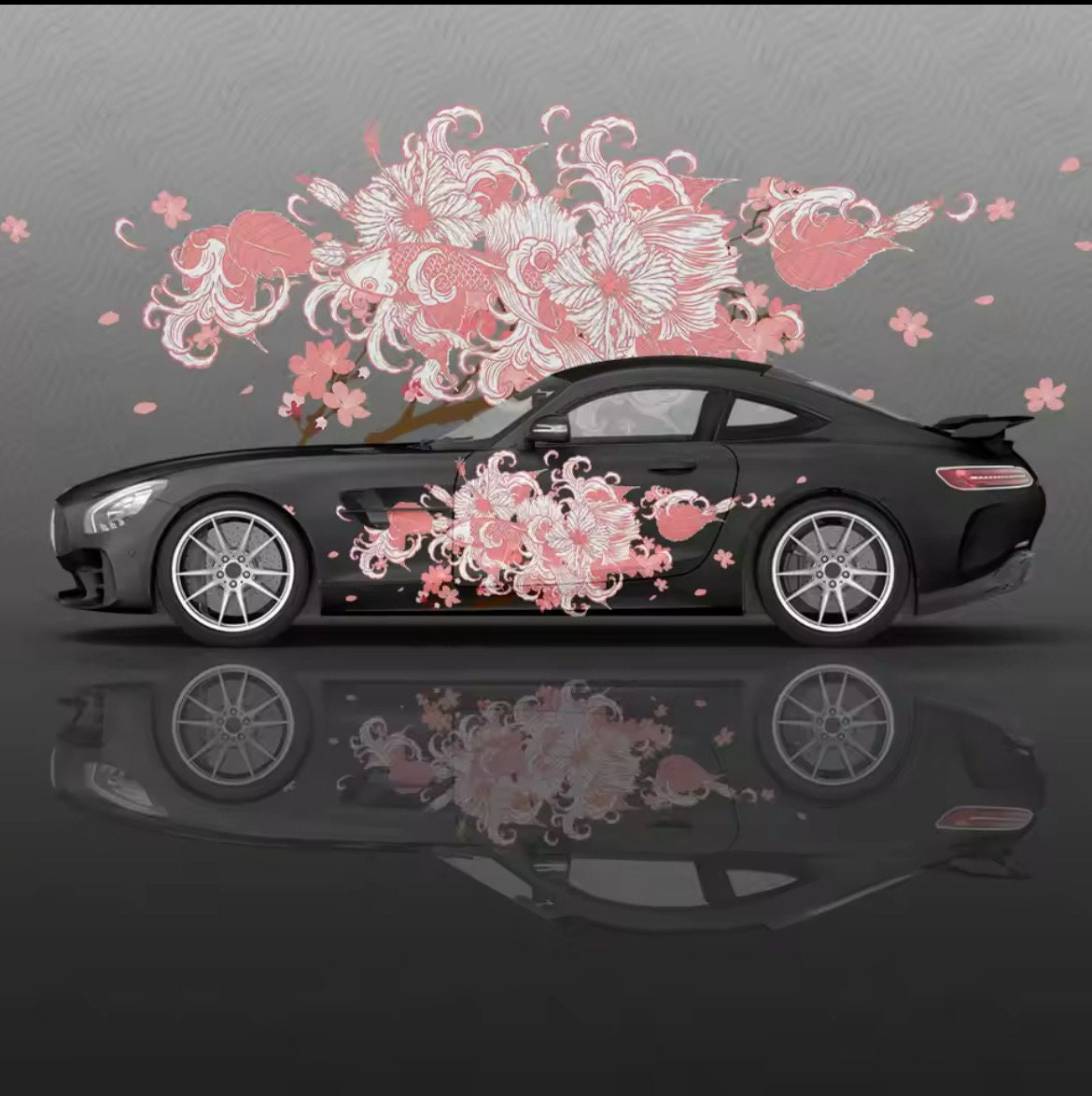 JDM Samurai Sakura Car Side Decals for Universal Fit. Decals for Honda ...