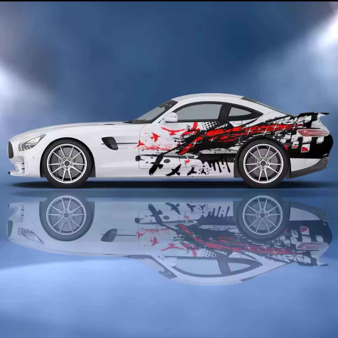 JDM Samurai Sakura Car Side Decals for Universal Fit. Decals for Honda ...