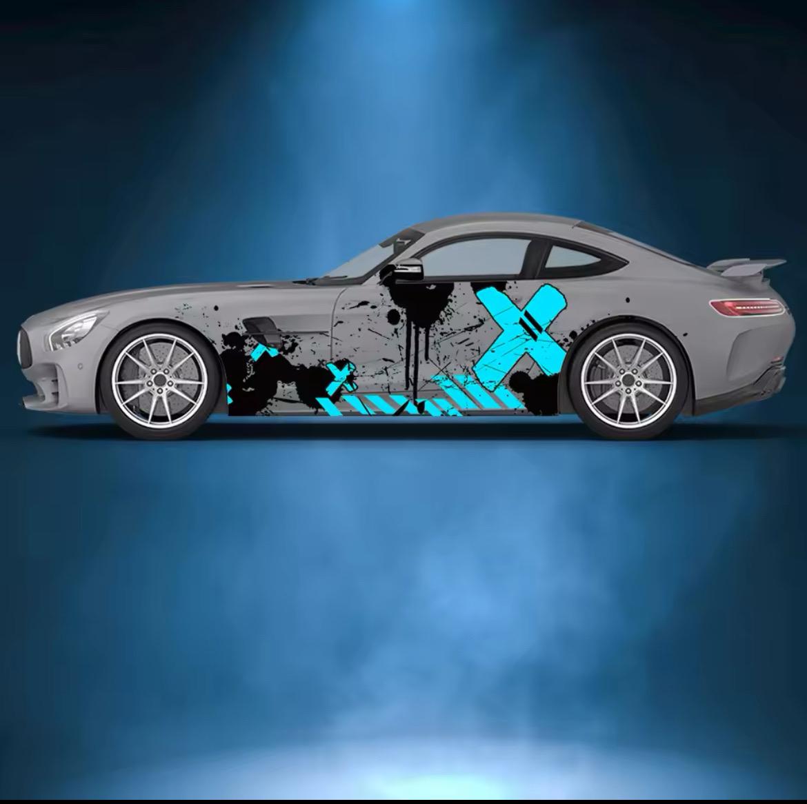 Cool Car Decals; Custom Made Car Decals; Universal Fit Comes With Both ...