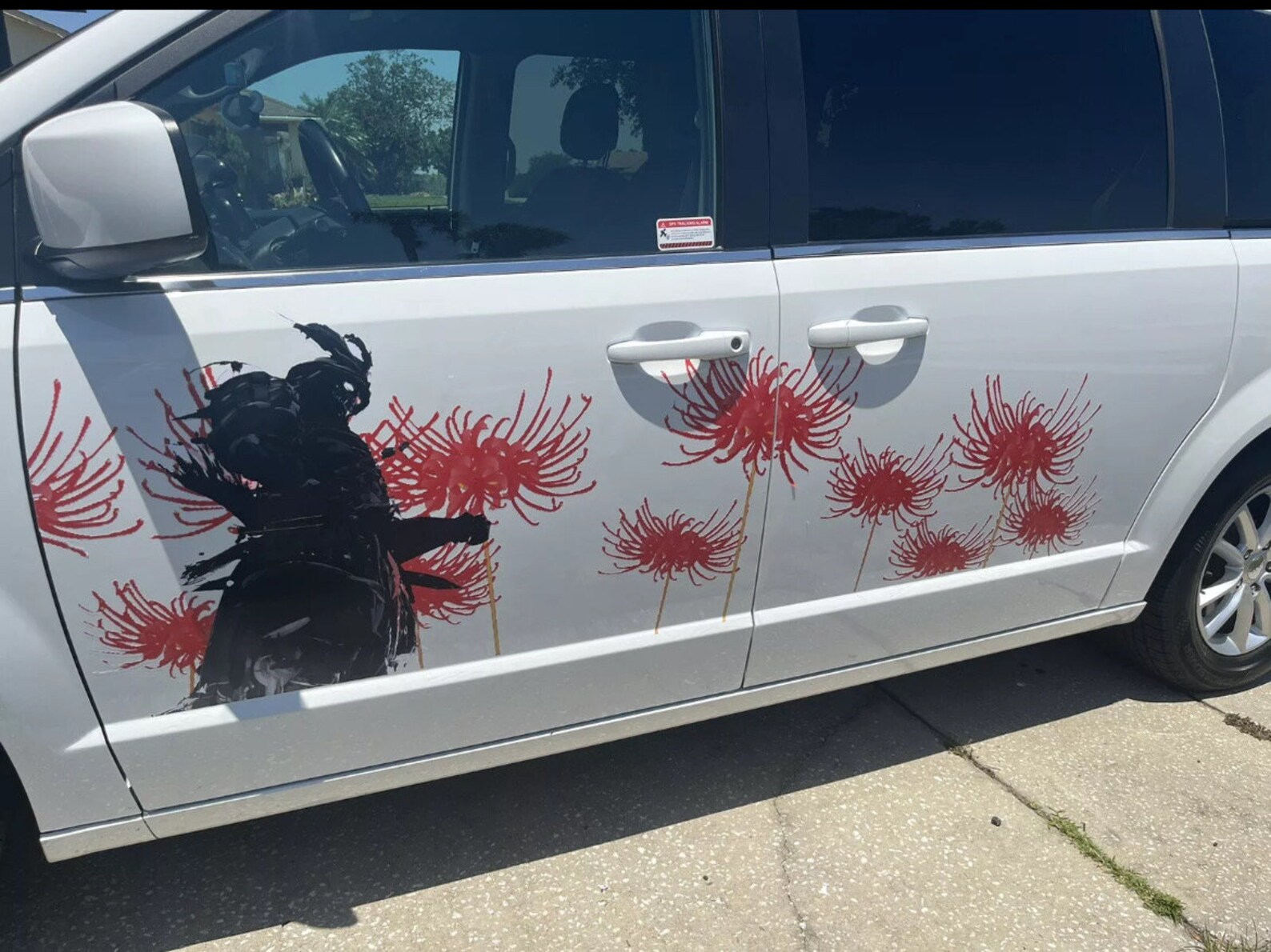 JDM Samurai Sakura Car Side Decals for Universal Fit. Decals for Honda ...