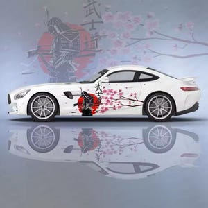 JDM Samurai Sakura Car Side Decals for Universal Fit. Decals for Honda ...