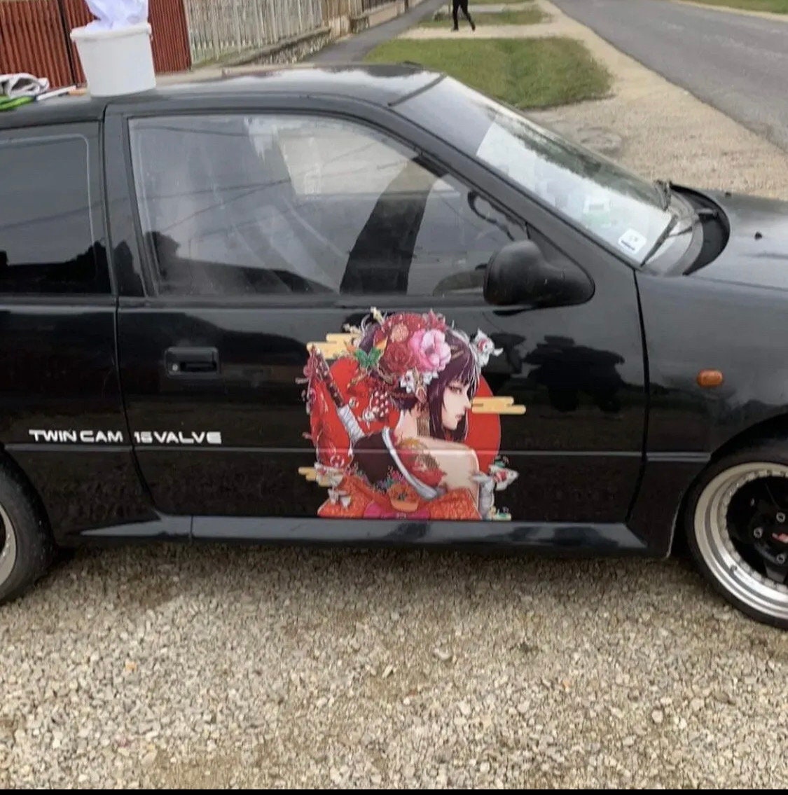 JDM Samurai Sakura Car Side Decals for Universal Fit. Decals for Honda ...