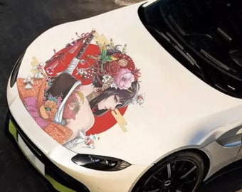 JDM Samurai Sakura Car Side Decals for Universal Fit. Decals for Honda ...