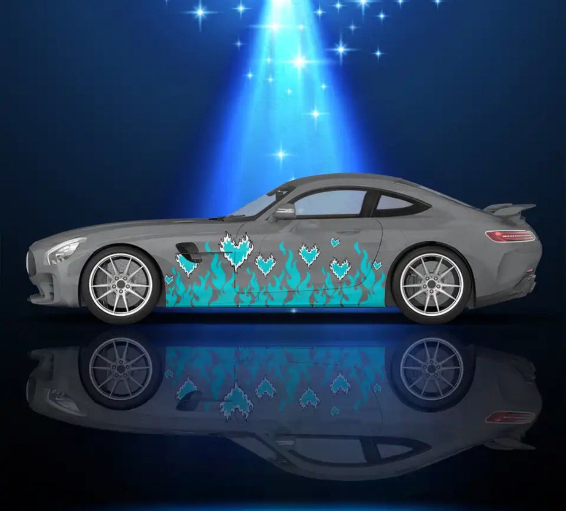 JDM Car Decal JDM Sad Boy Decal Broken Heart Decal for Both Sides of ...