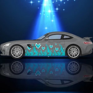 JDM Car Decal; JDM Sad Boy Decal Broken Heart Decal for Both Sides of ...