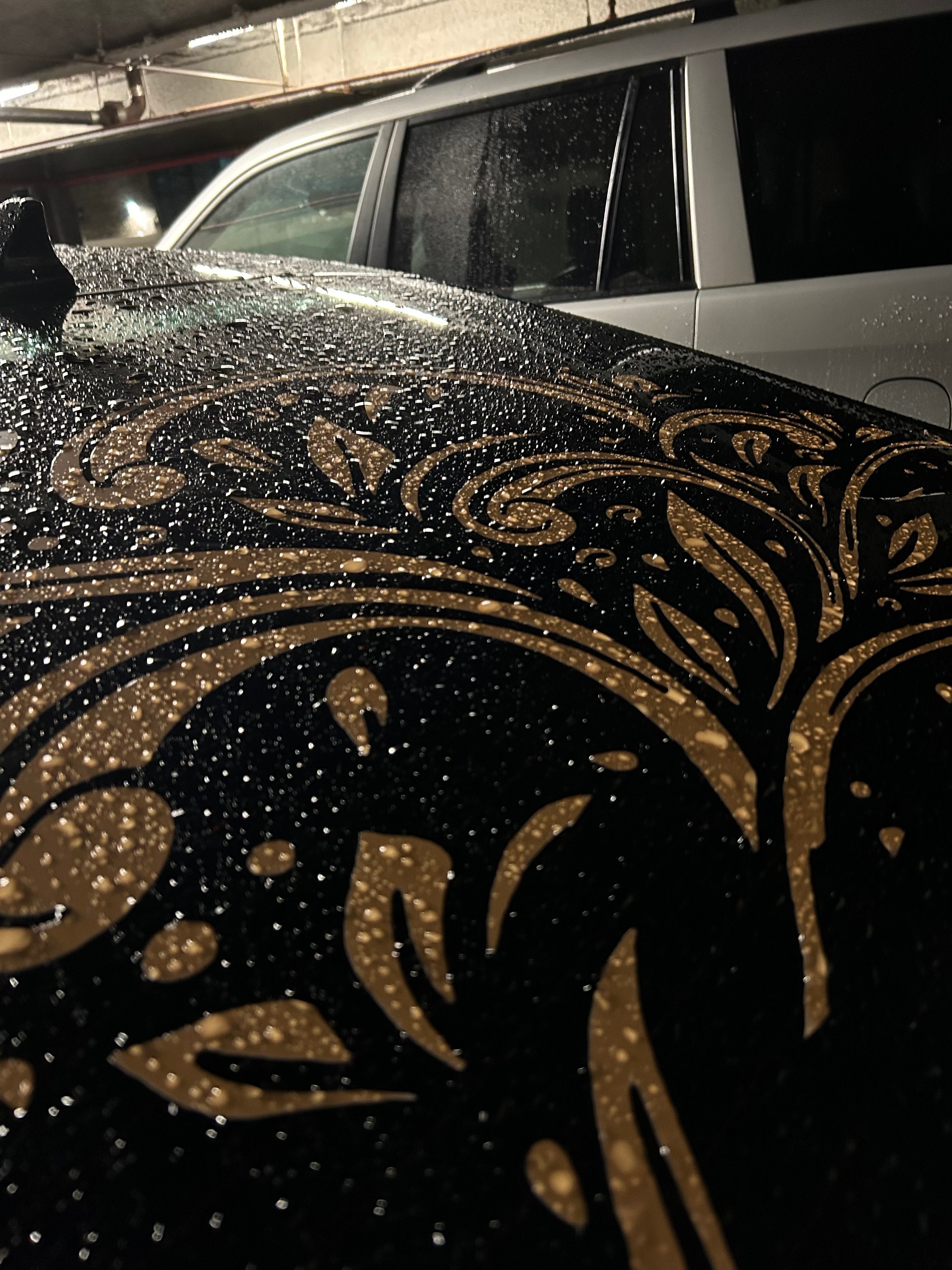 Tatau Wrap Design Pattern Wrap Design Art Universal Fit Car Wrap Car ...
