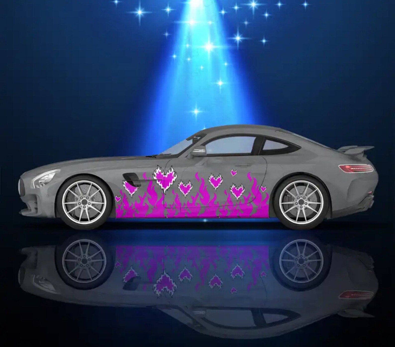 JDM Car Decal JDM Sad Boy Decal Broken Heart Decal for Both Sides of ...