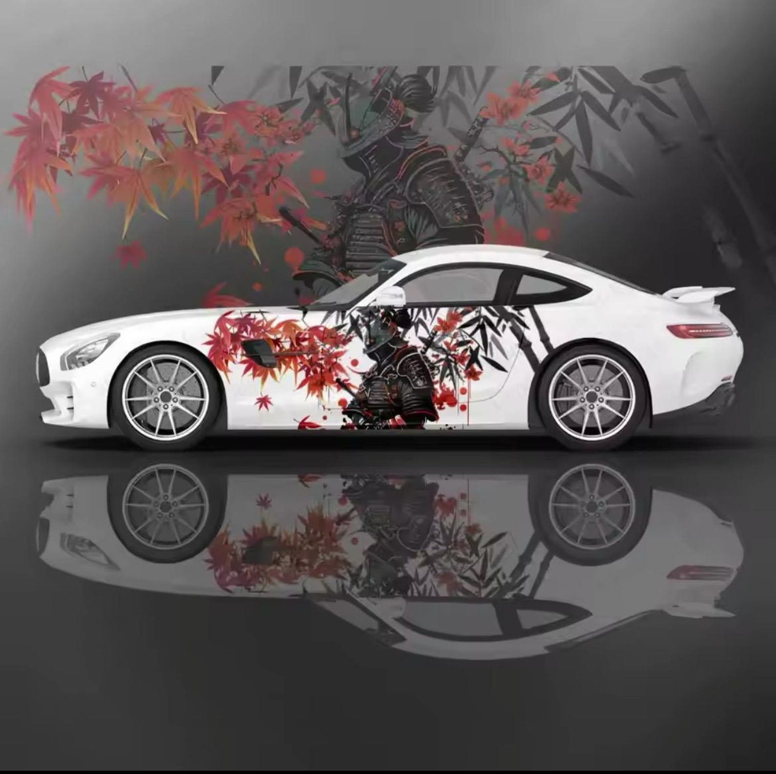 JDM Samurai Sakura Car Side Decals for Universal Fit. Decals for Honda ...