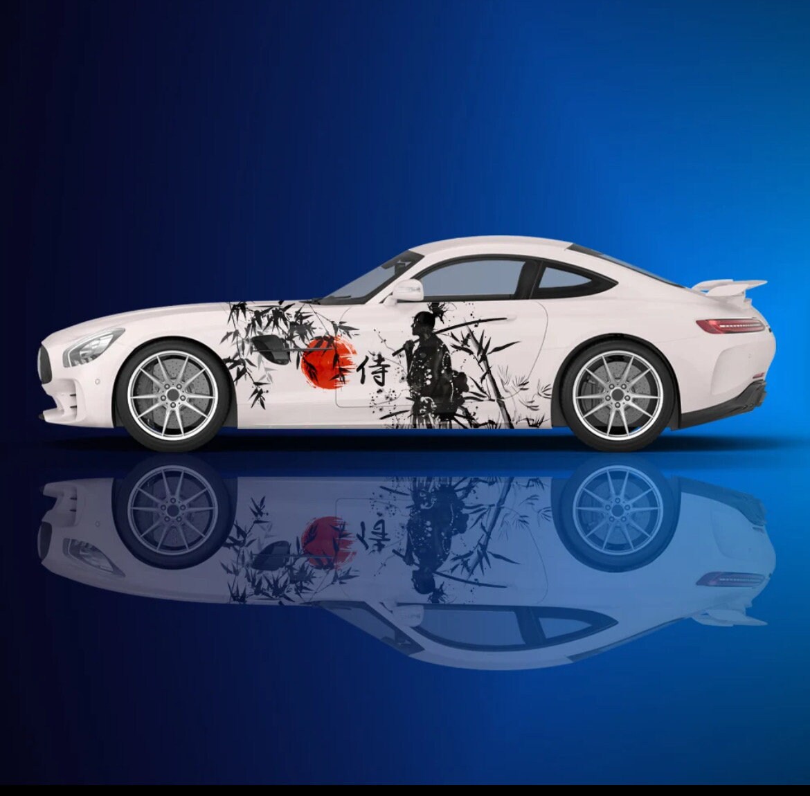 JDM Samurai Sakura Car Side Decals for Universal Fit. Decals for Honda ...