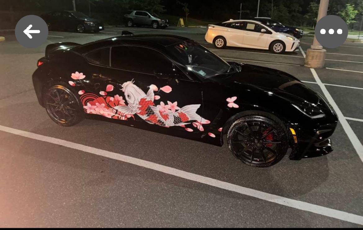 JDM Samurai Sakura Car Side Decals for Universal Fit. Decals for Honda ...