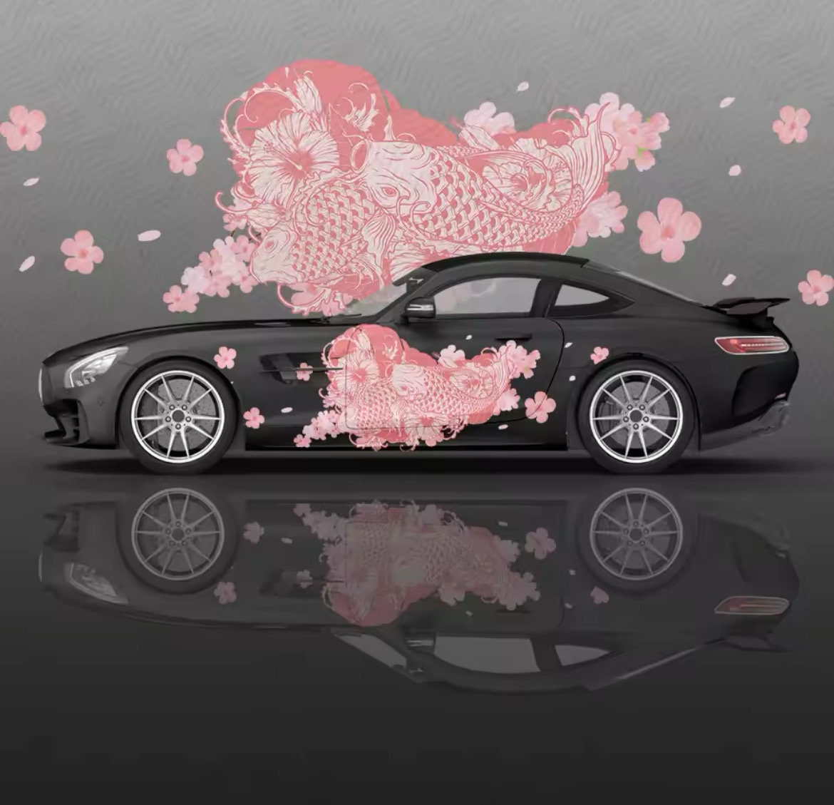 JDM Samurai Sakura Car Side Decals for Universal Fit. Decals for Honda ...