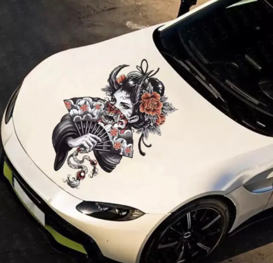 JDM Samurai Sakura Car Side Decals for Universal Fit. Decals for Honda ...