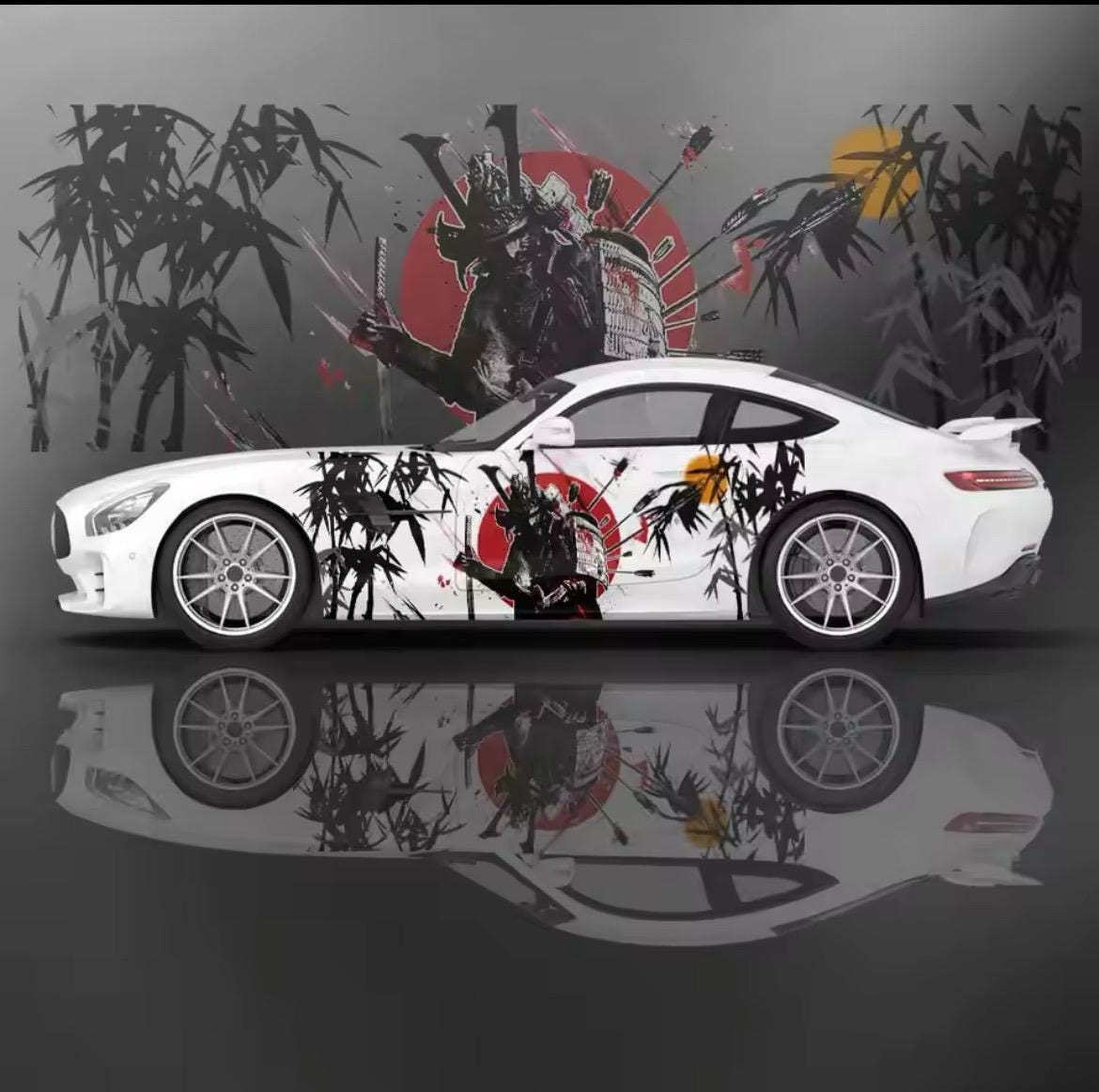 JDM Samurai Sakura Car Side Decals for Universal Fit. Decals for Honda ...