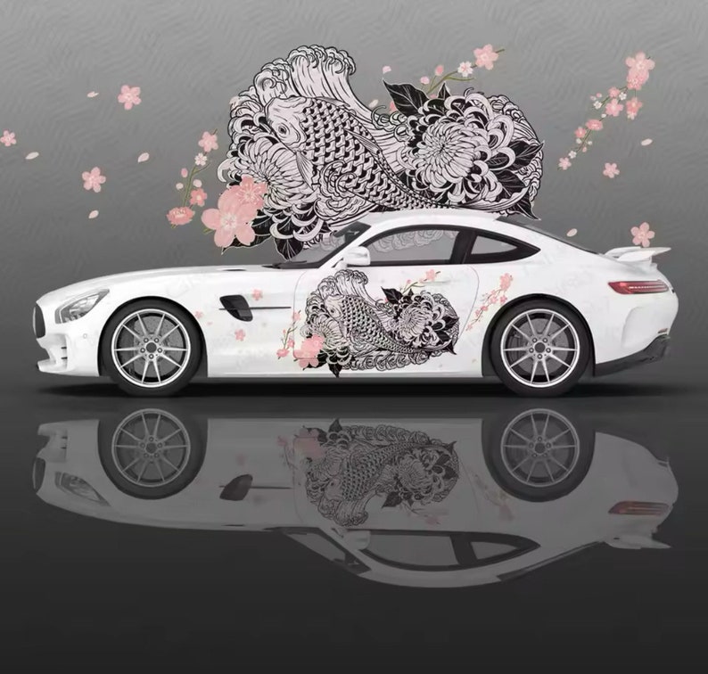 JDM Samurai Sakura Car Side Decals for Universal Fit. Decals for Honda ...