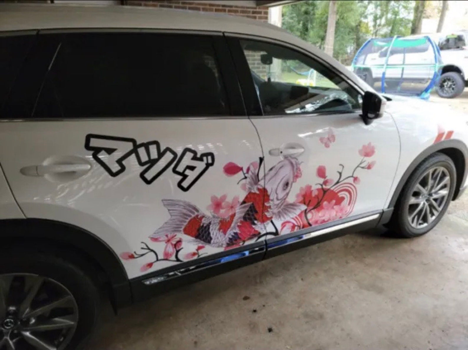 JDM Samurai Sakura Car Side Decals for Universal Fit. Decals for Honda ...